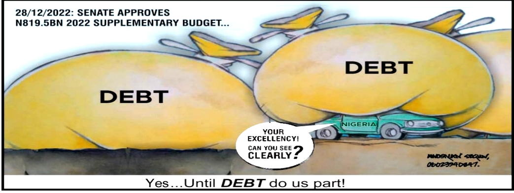 Cartoon: Till debts do us part - Vanguard News