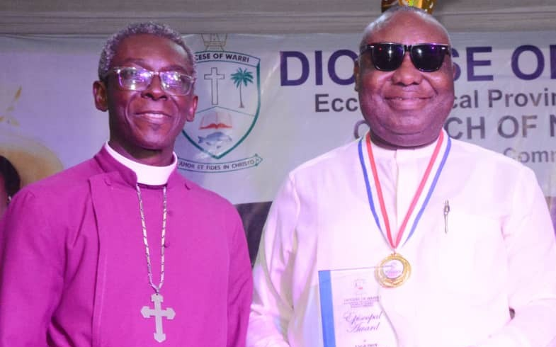 Anglican Bishop honours FUPRE VC, Rim-Rukeh with Episcopal Award ...