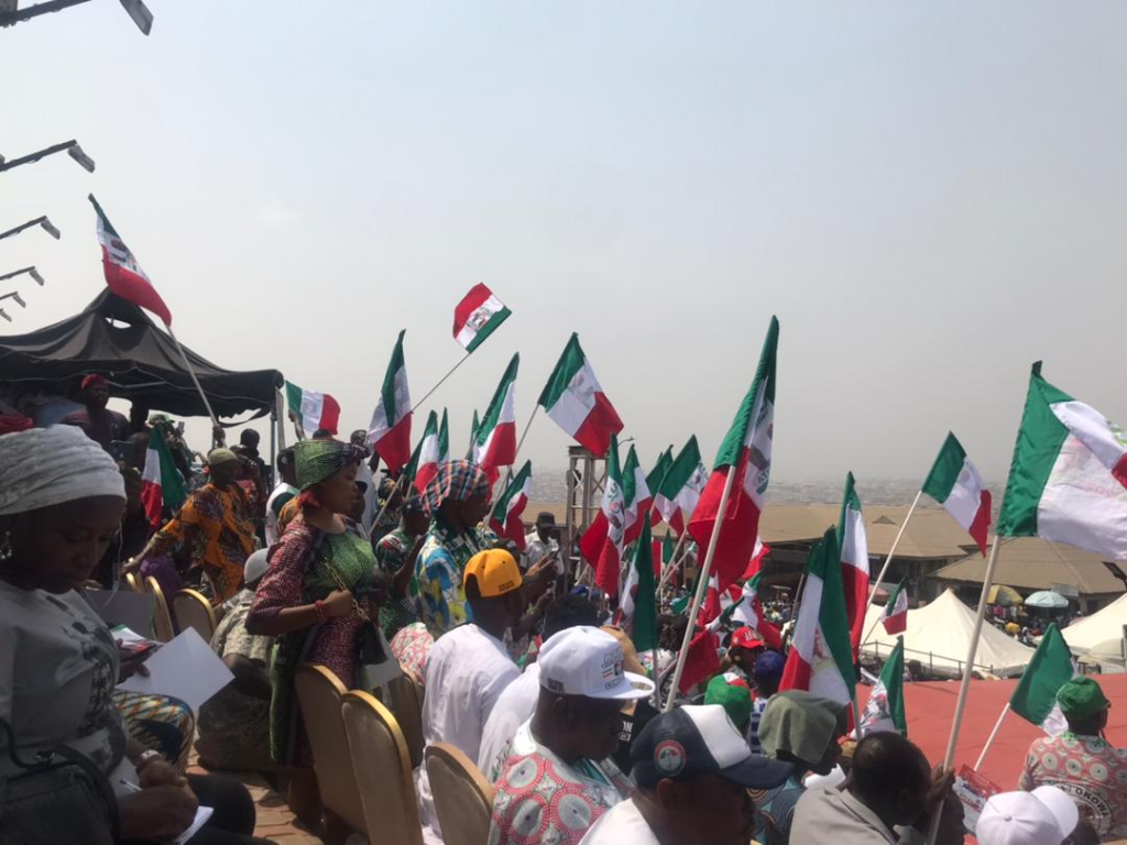 Massive reception as Atiku storms Ibadan - Vanguard News Massive reception as Atiku storms Ibadan - Vanguard News