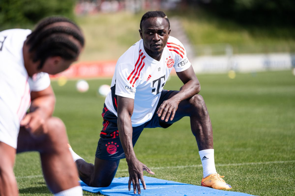 'It feels good to be back', Sadio Mane returns to training with Bayern ...