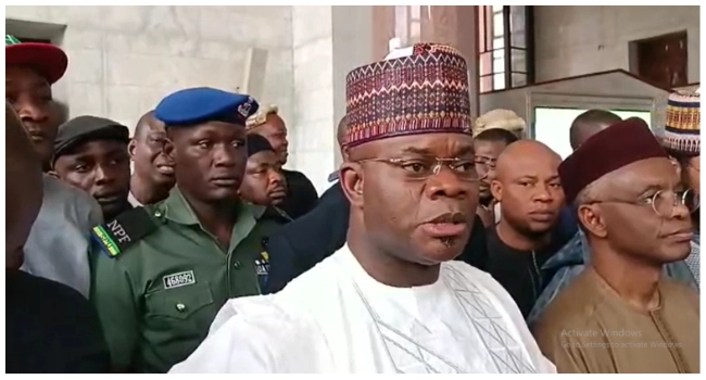 Naira notes: Why I, El-Rufai stormed Supreme Court hearing – Yahaya Bello