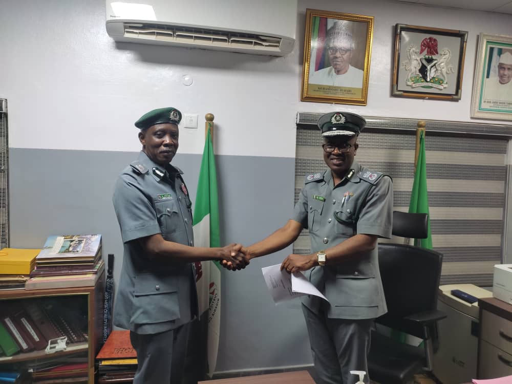 Change of guards At NCS Sokoto Area Command, as Comptroller Omale takes over - Vanguard News