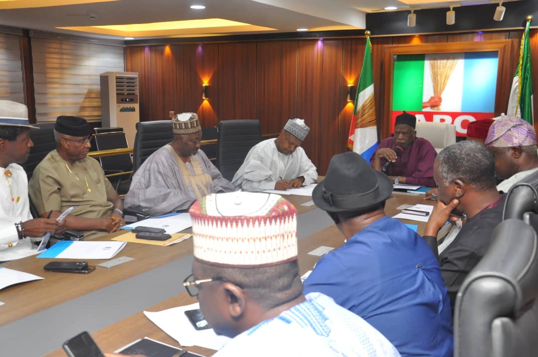 Photos: APC chair, Adamu meets govs ahead of Saturday poll