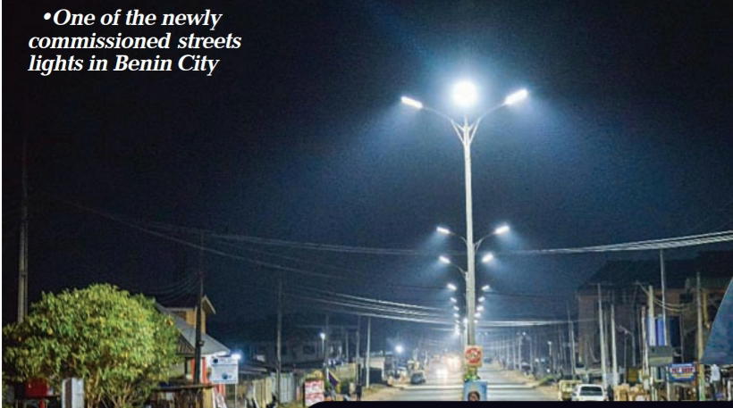 Politics of streetlights rages in Edo - Vanguard News