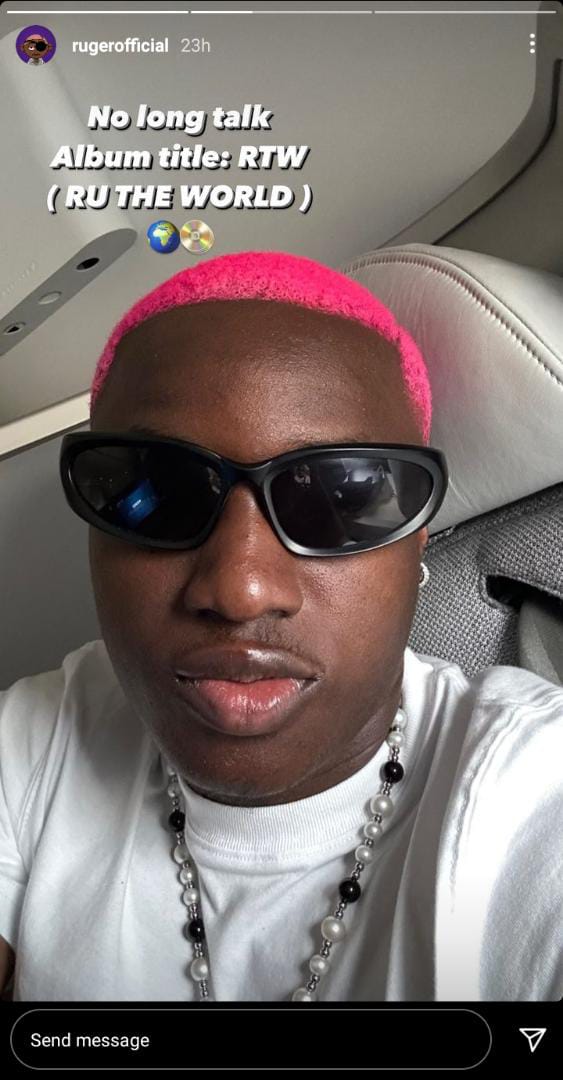 Ruger reveals title of forthcoming debut album - Vanguard News