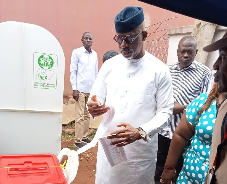 2023 Gov Election Abiodun Adebutu Amid High Turnout Of Voters In Ogun