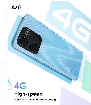 itel’s latest A60 is the most affordable 4G Smartphone for everyone