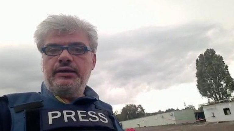 Ukrainian journalist shot dead in suspected Russian sniper attack