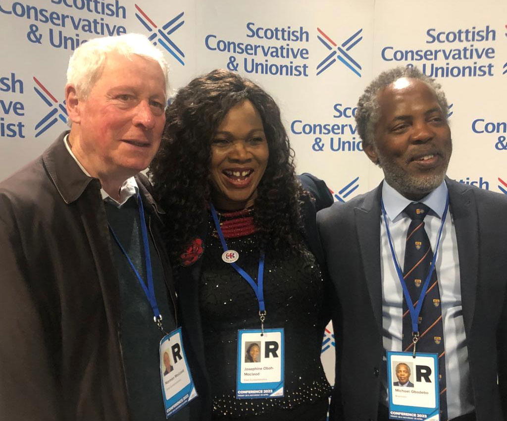 Our exhibition at Conservatives Party’s confab seminal — Oboh-MacLeod ...