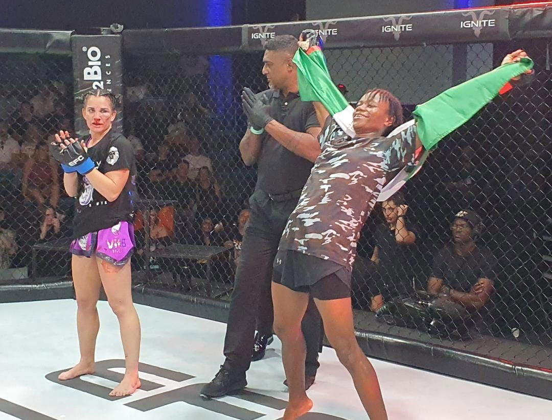 Corporal Juliet Ukah is Africa's mixed martial arts champion - Vanguard ...