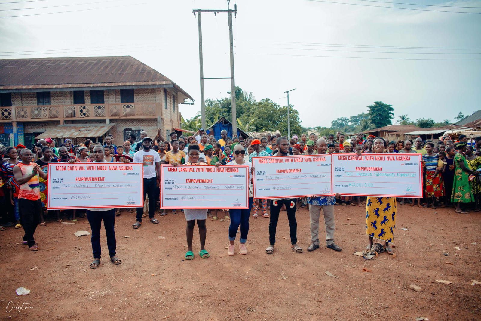 Dano Milk and Nollywood Star Rechael Okonkwo Empower Thousands of ...