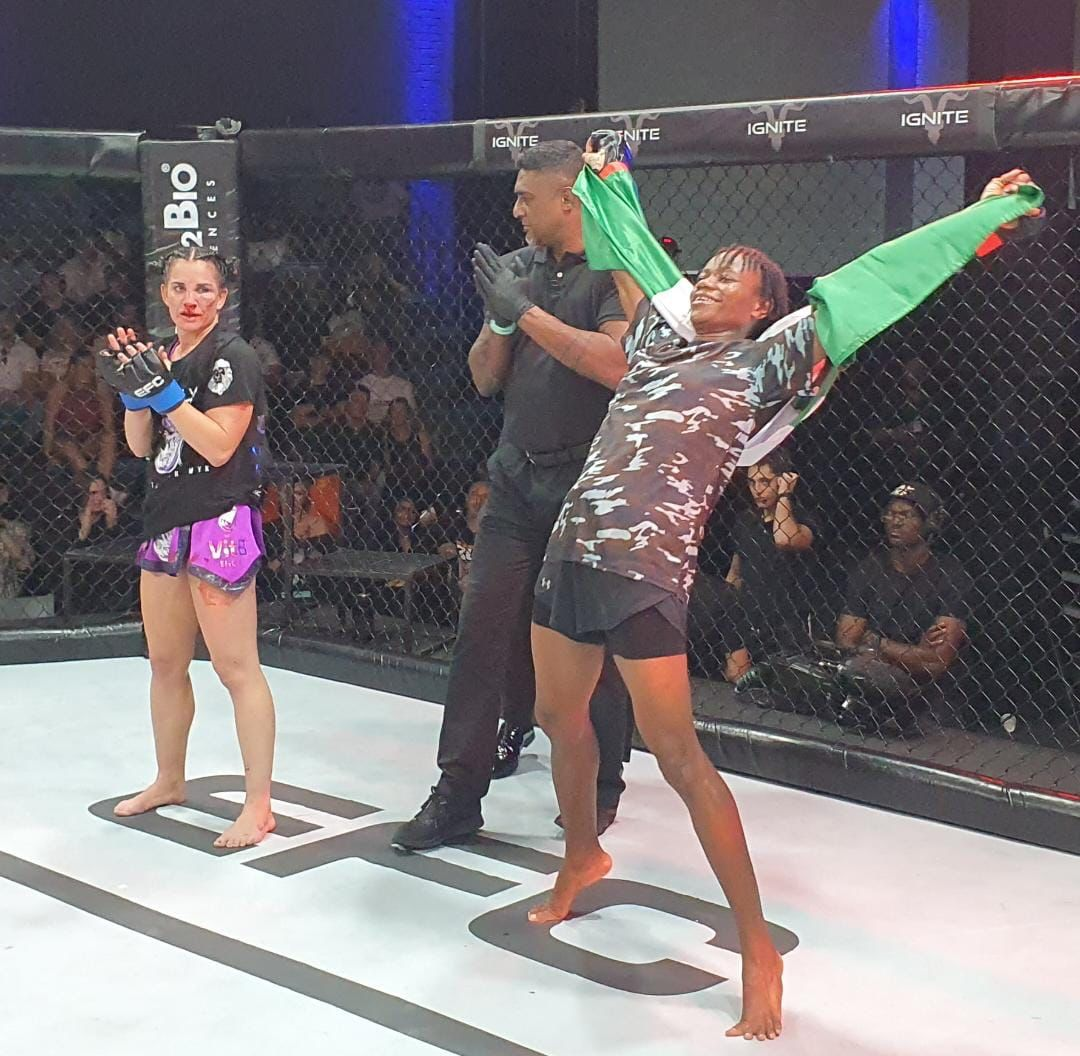 IGP commends Juliet Ukah for emerging African Mixed Martial Arts ...