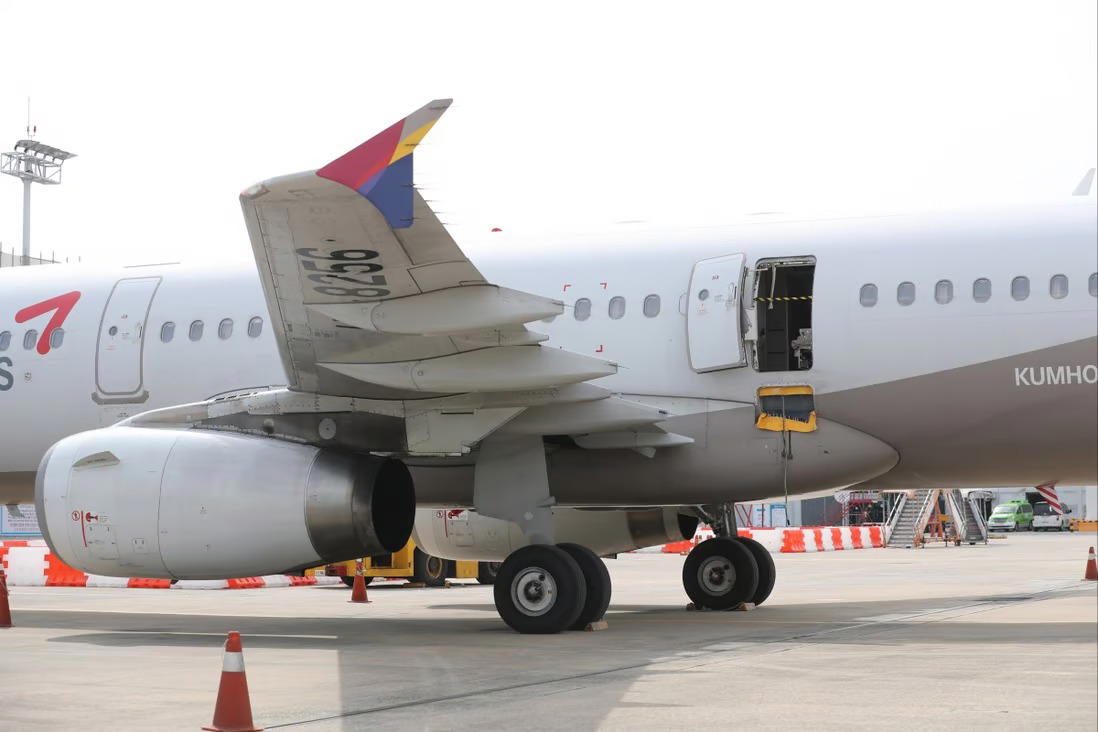 Why I opened Asiana Airlines door mid-air - Passenger