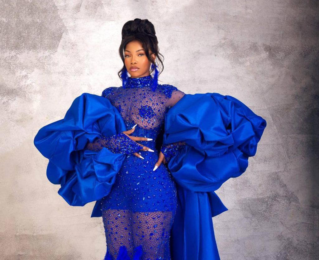 Ex-BBNaija star, Tacha wears ₦9.2m dress to 2023 AMVCA - Vanguard News