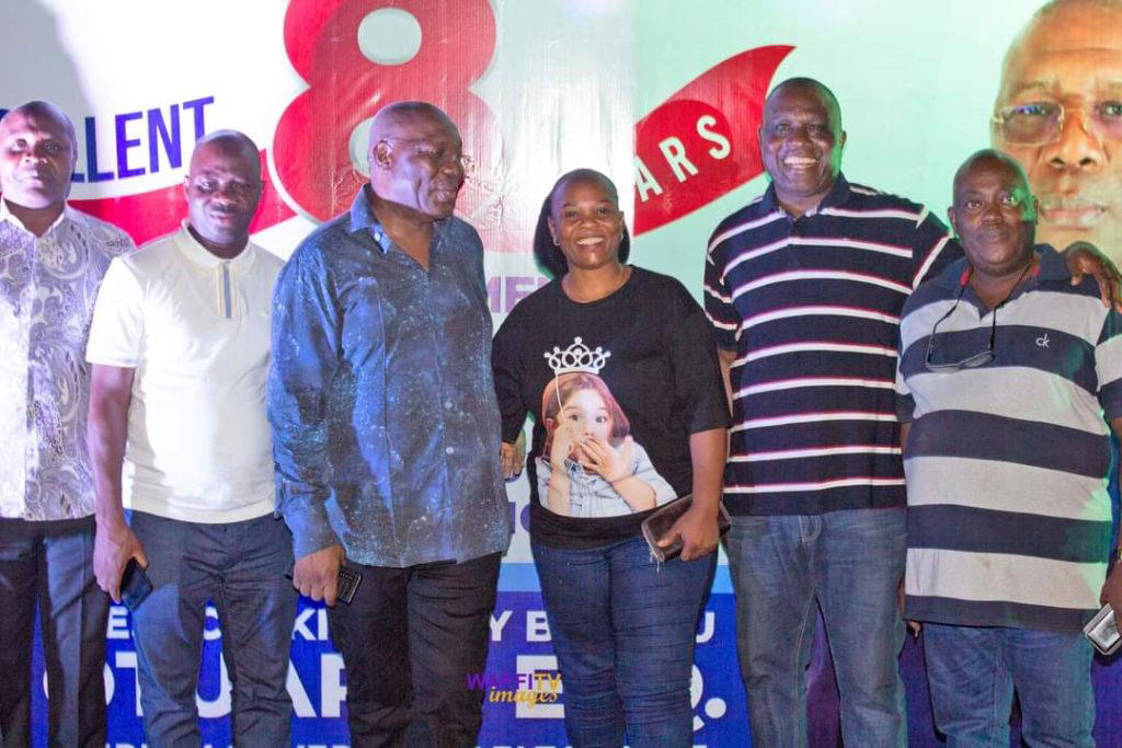 Otuaro gifts car, cash to staff at end-of-tenure party - Vanguard News