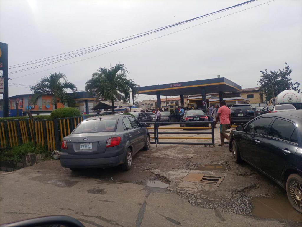 Subsidy removal: Queues resurface at fuel stations in Lagos
