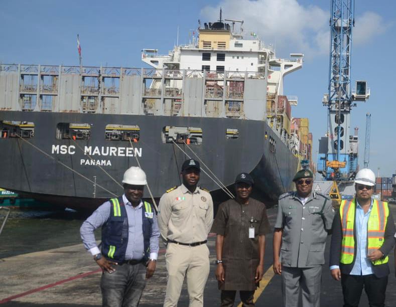 TICT receives MSC MAUREEN,largest containership to berth in Lagos ...