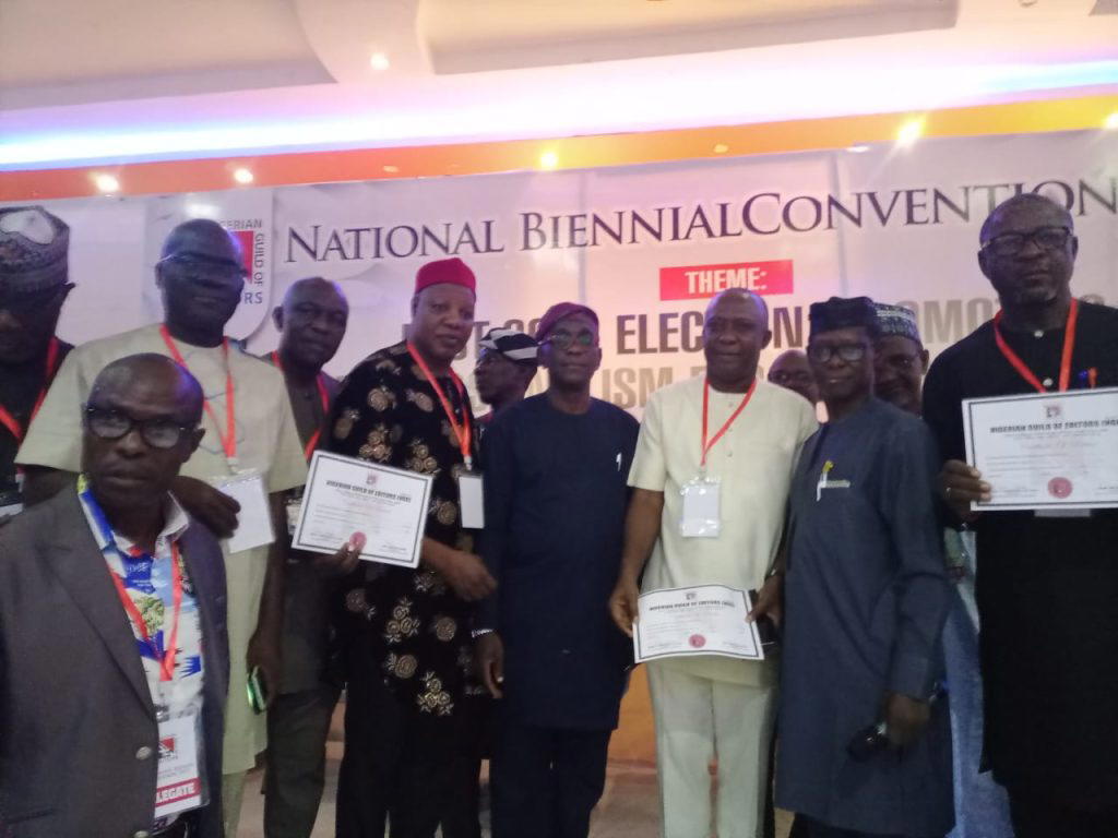 Vanguard Editor, Eze Anaba emerges NGE President - Vanguard News