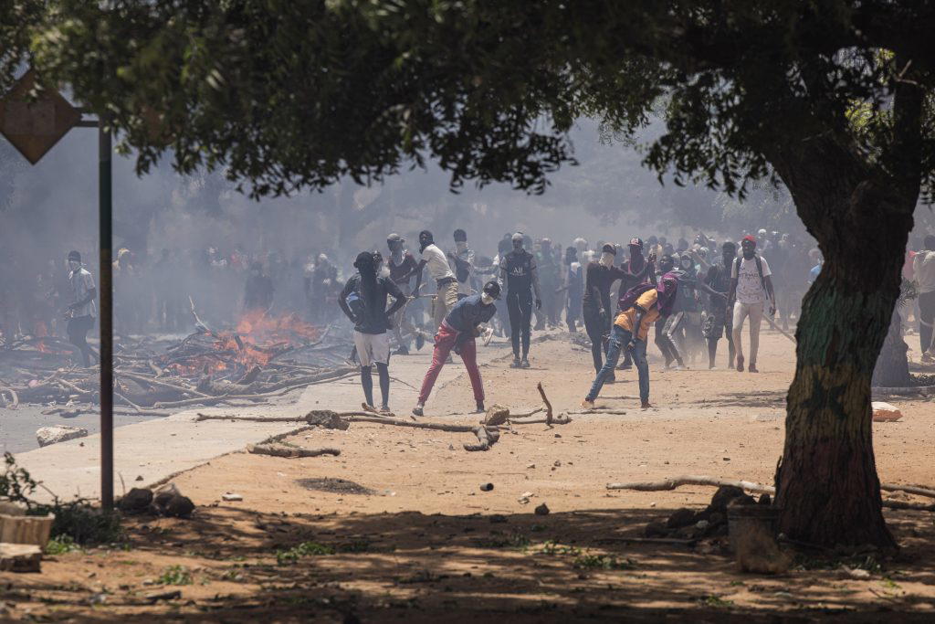 Clashes in Senegal over two-year jail term of opposition leader ...