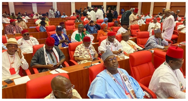 [Video] 10th NASS: Voting commences as lawmakers elect Senate President