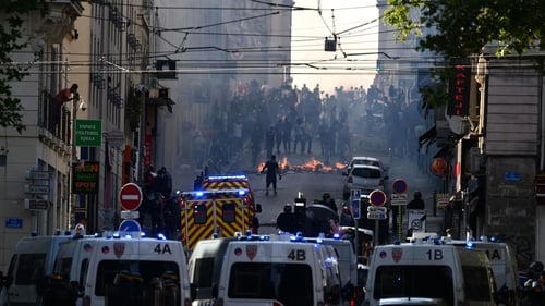 Police report 1,300 French riot arrests as teenager's funeral begins ...