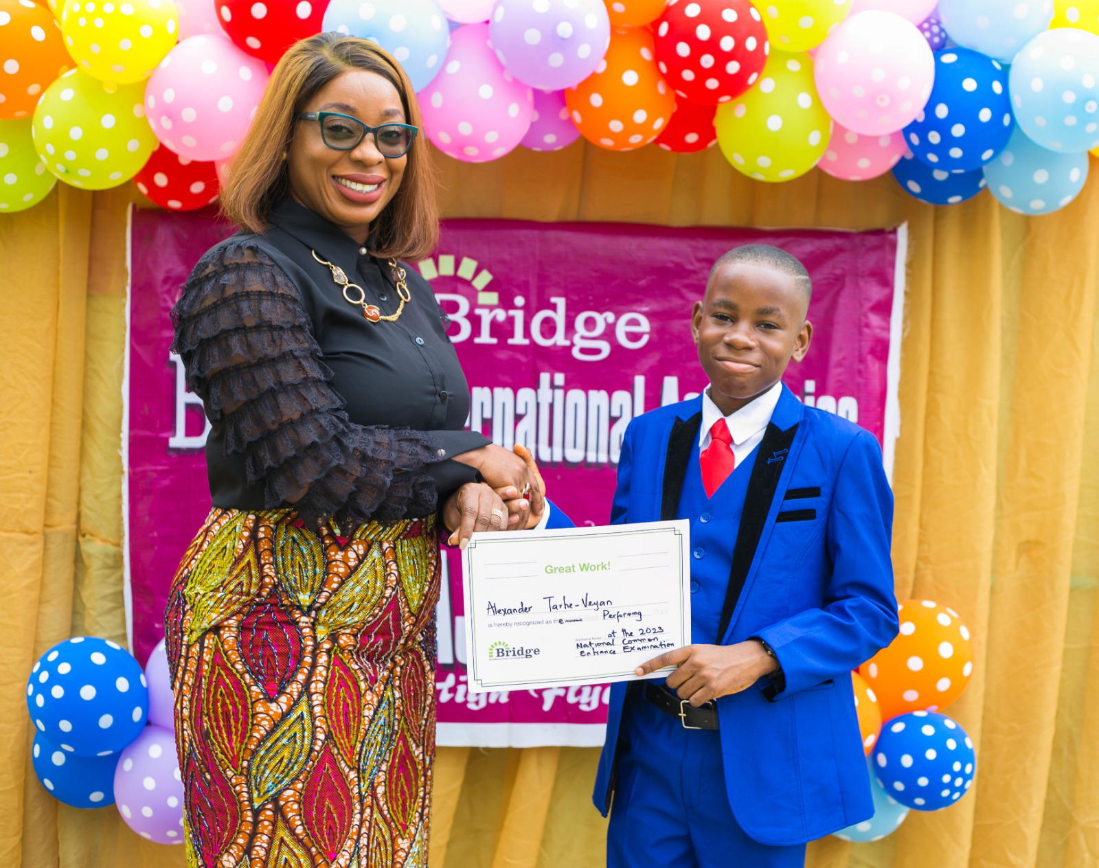 Bridge pupils top common entrance examination 5th year in a row