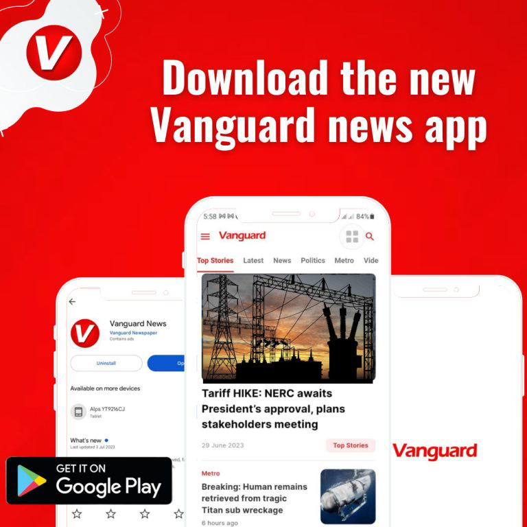 Download new, improved Vanguard news app - Vanguard News