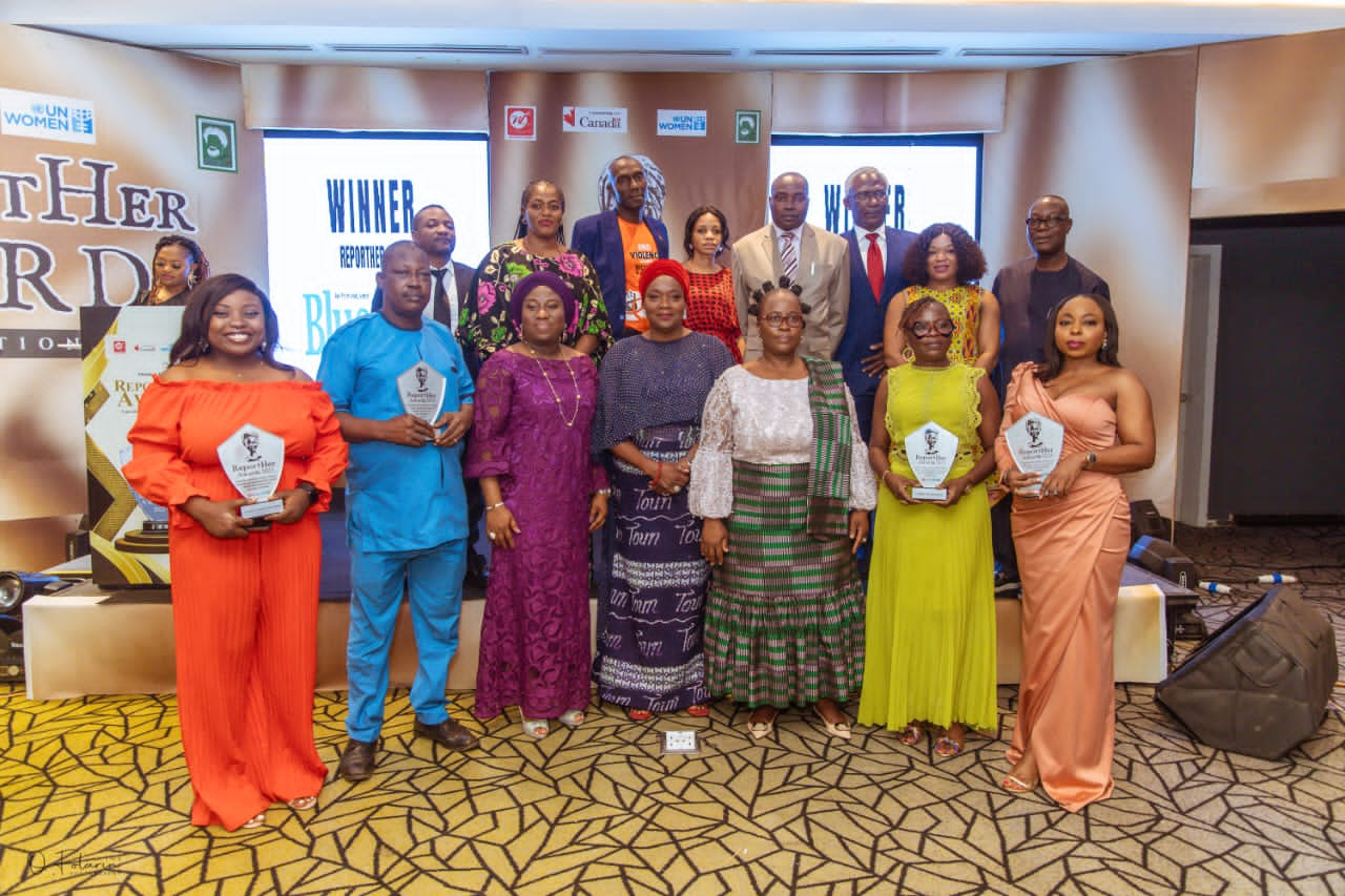 Journalists honoured at 'ReportHer Award'