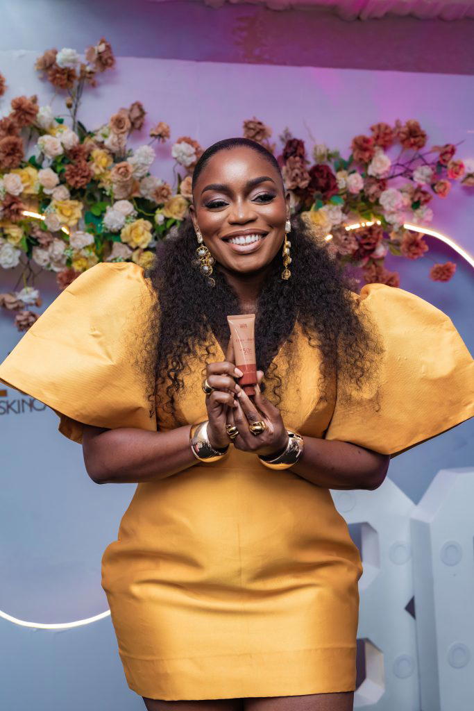 Bisola Aiyeola unveils own skincare product range