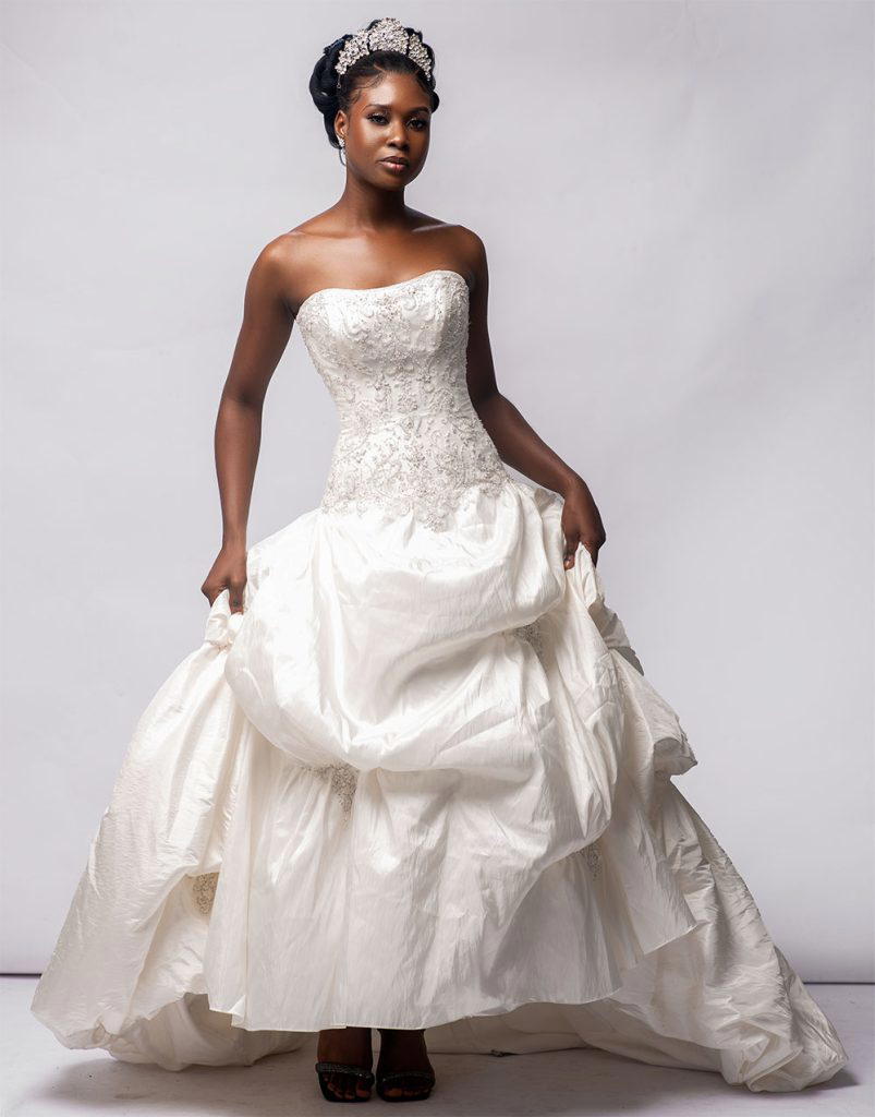 K3D Couture Founder, Faith Florence Obot unveils wedding dress ...
