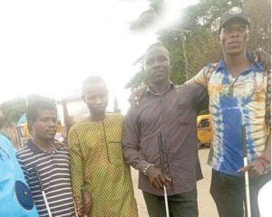 Our Grief, Burden, Hope: Four blind men who move around in Lagos ...