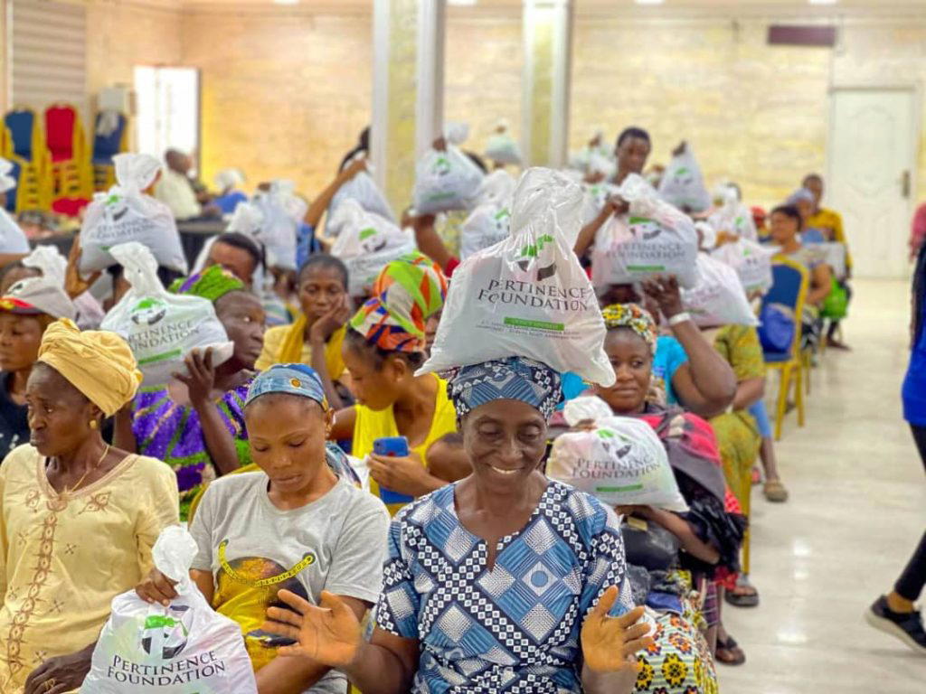 Subsidy Removal: Firm donates relief materials to Alimosho community