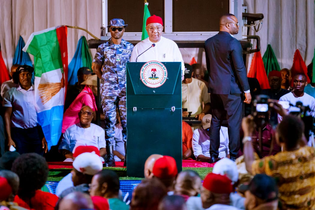 Uzodimma unveils running mate, highlights scorecard of his govt ...