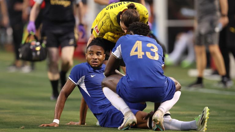 Nkunku suffers knee injury as Chelsea draw with Dortmund - Vanguard News
