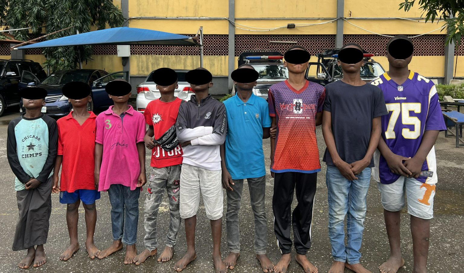 Police rescue 9 underage boys during cult initiation in Lagos ...