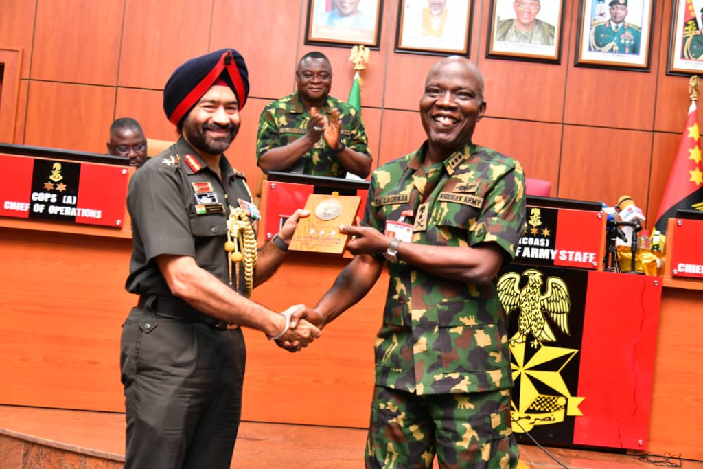 Army Chief, Lagbaja meets with Foreign Defence Advisers in Nigeria - Vanguard News