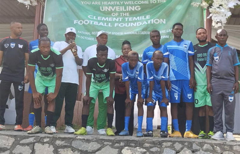 Ex-international, Temile inaugurates football academy - Vanguard News