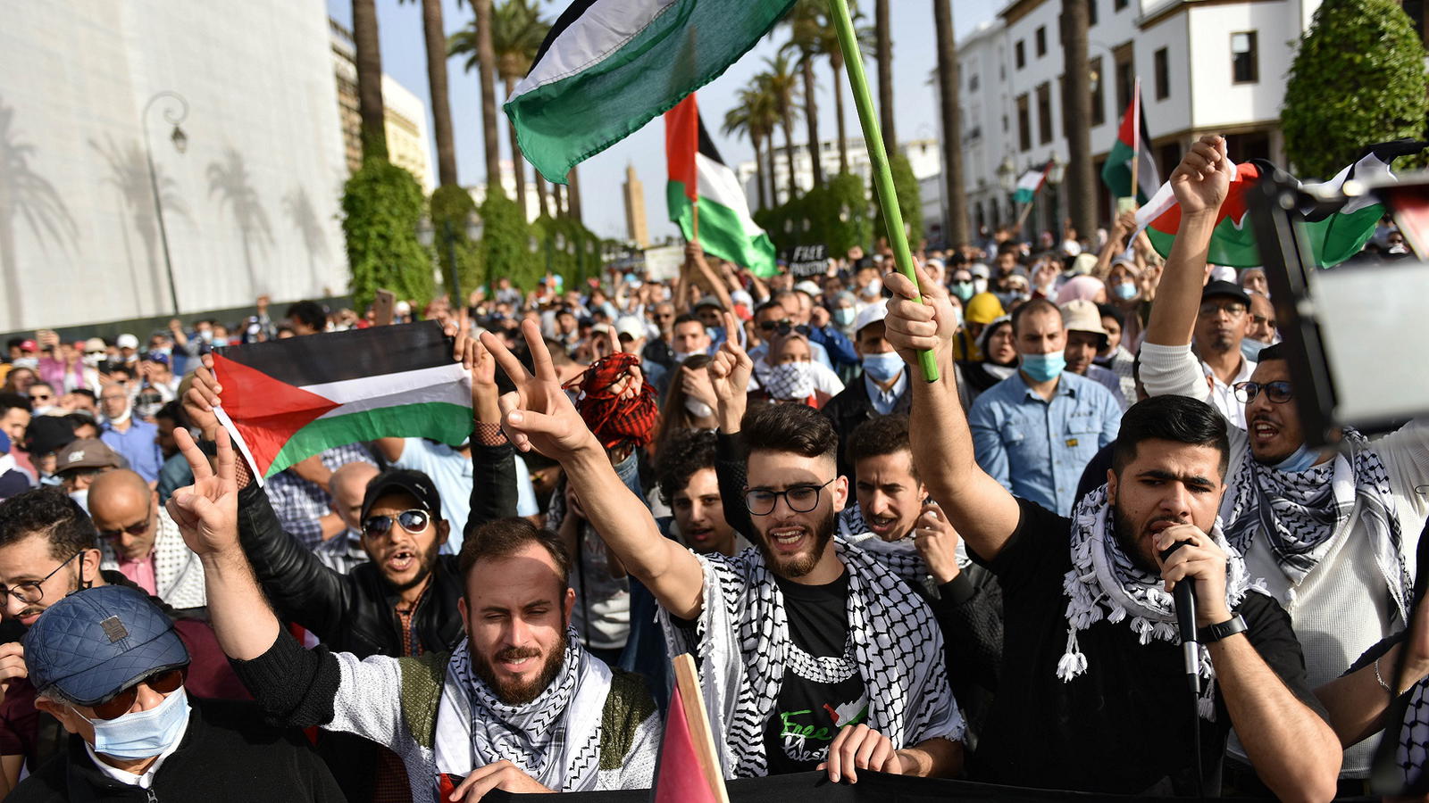 Moroccans stage protest against Israel’s war in Gaza - Vanguard News