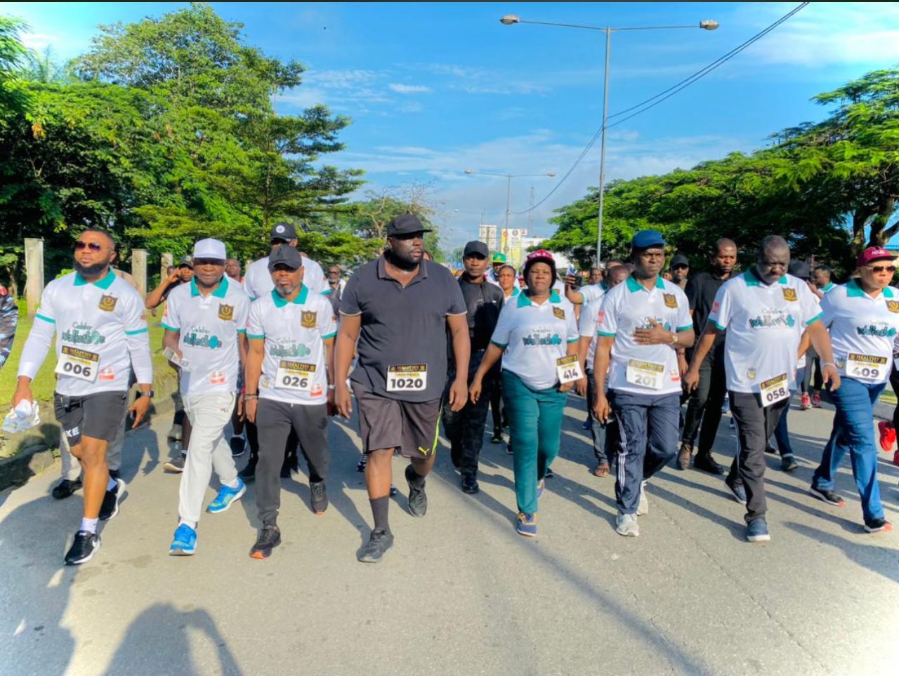 Calabar Walkathon 4.0: Group stage 12kilometer walk against drug abuse ...