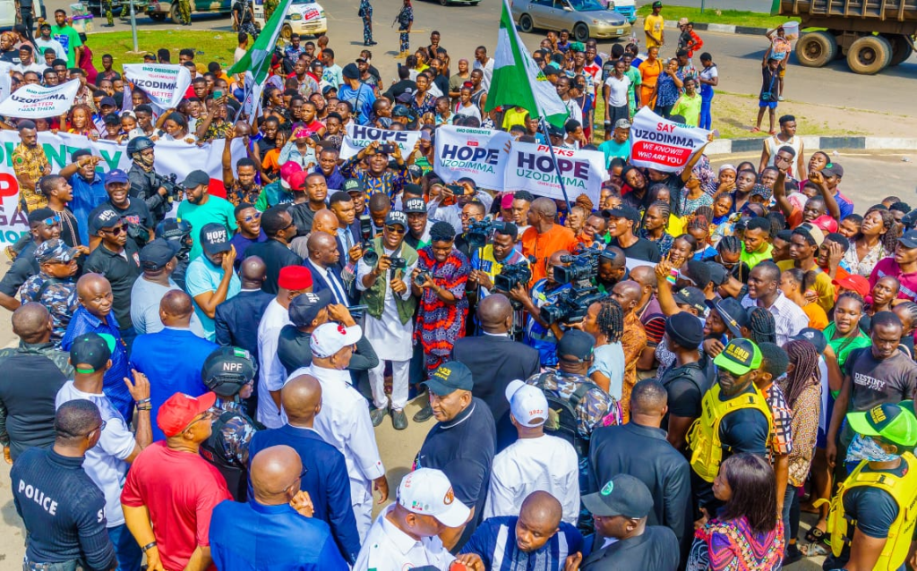 Okigwe women unite in support of GOV Uzodimma's re-election - Vanguard News