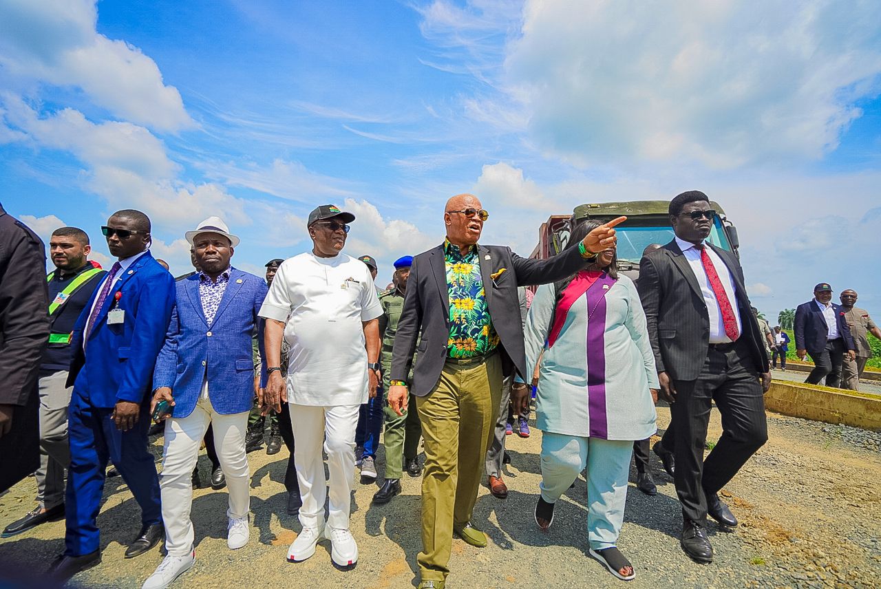 Gov Eno inspects inherited projects, vows to complete MRO