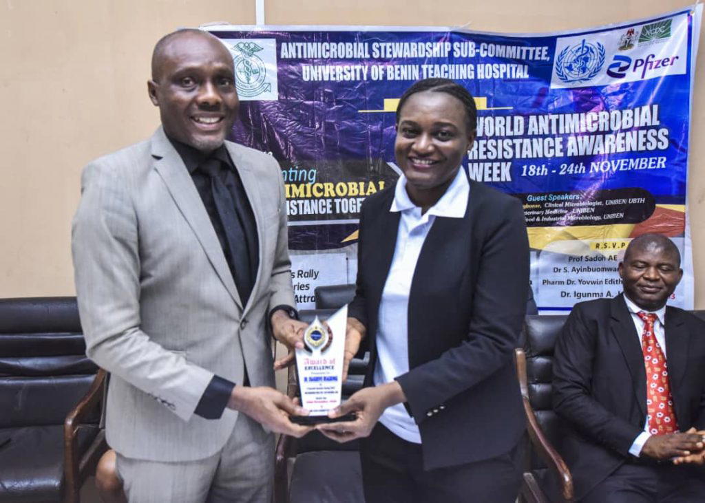 UBTH celebrates 2023 World Antimicrobial Resistance Awareness Week