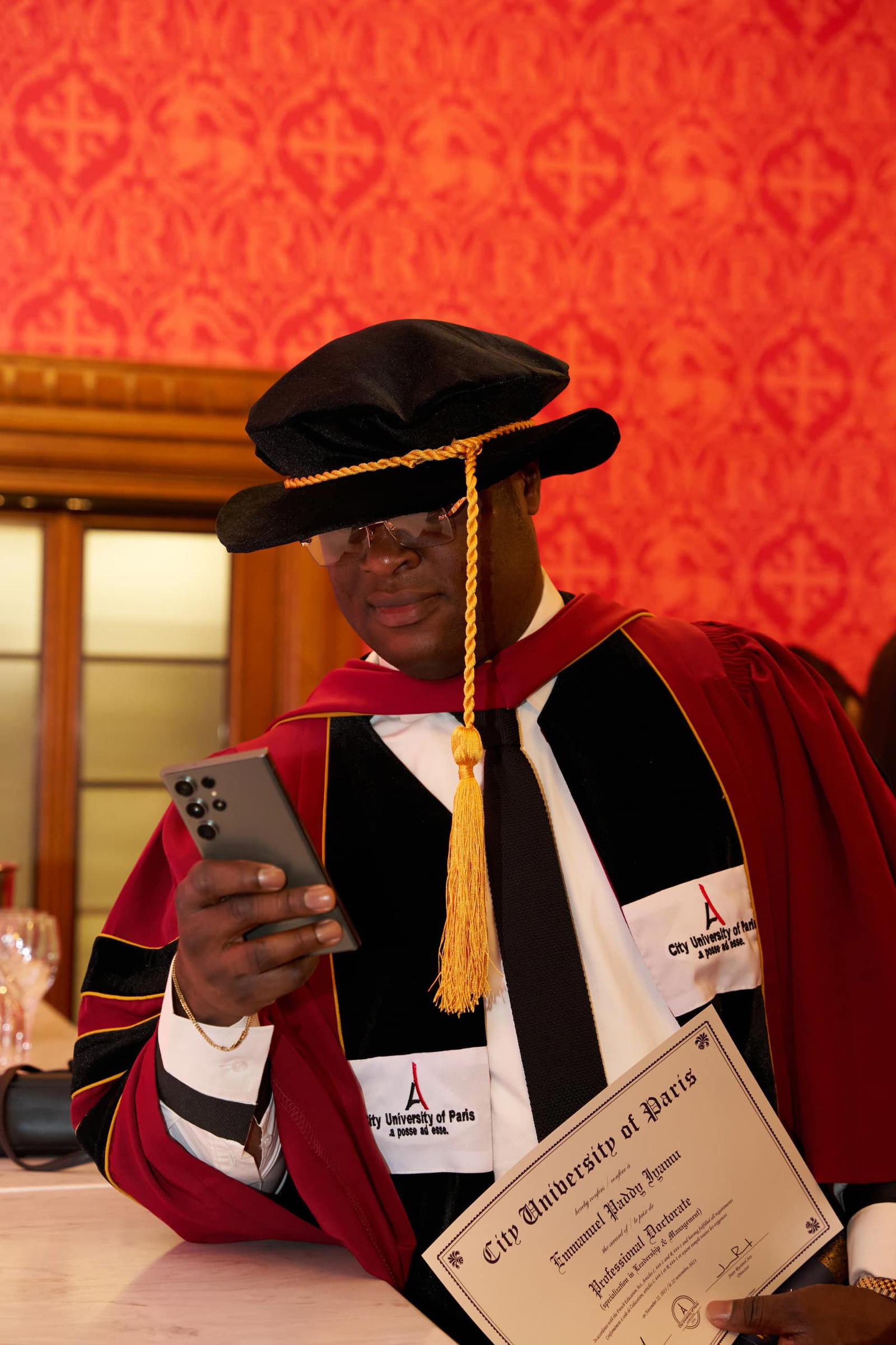 City University honors Iyamu with a Professional Doctorate in ...