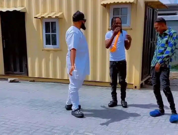 Video: Naira Marley, Sam Larry make first public appearance since ...