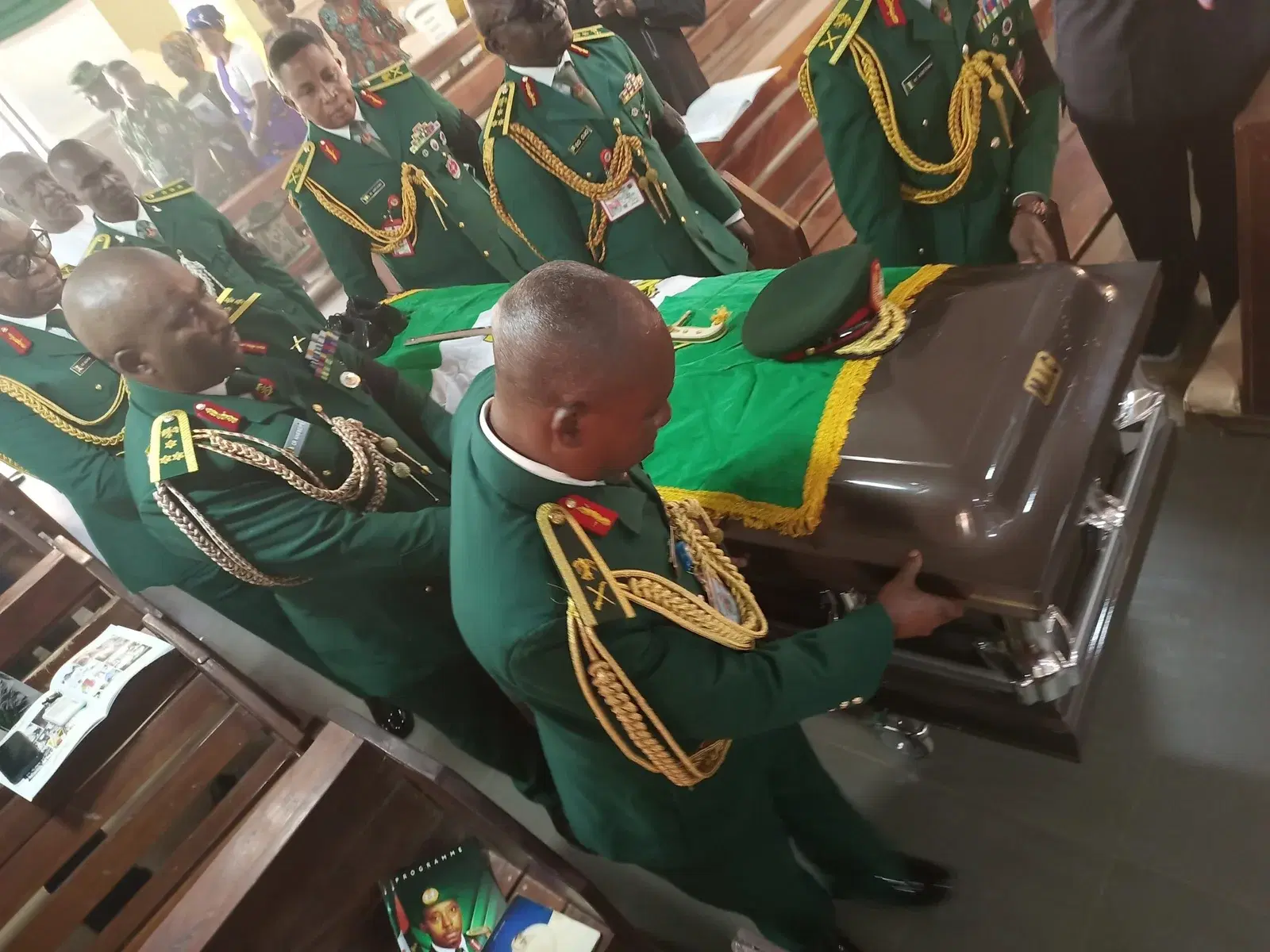 Army buries former COAS Chris Alli in Abuja - Vanguard News