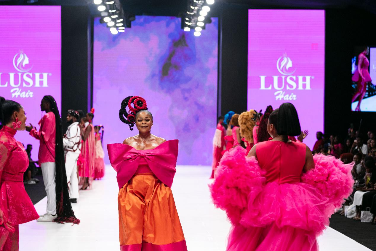 Beyond the runway: Lush Hair steals spotlight at Lagos Fashion Week's 10th edition - Vanguard News