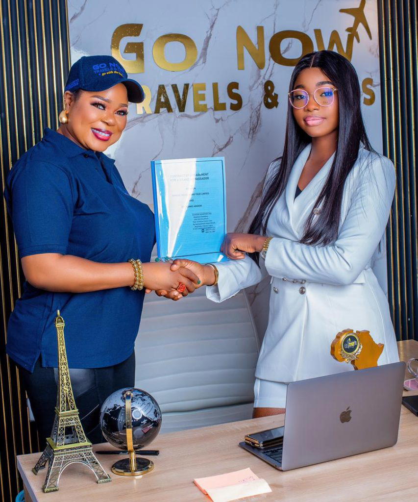 Nollywood actress Funke Etti becomes face of Gonowtravels and Tours