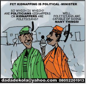 Cartoon: Begins with electoral kidnappings - Vanguard News