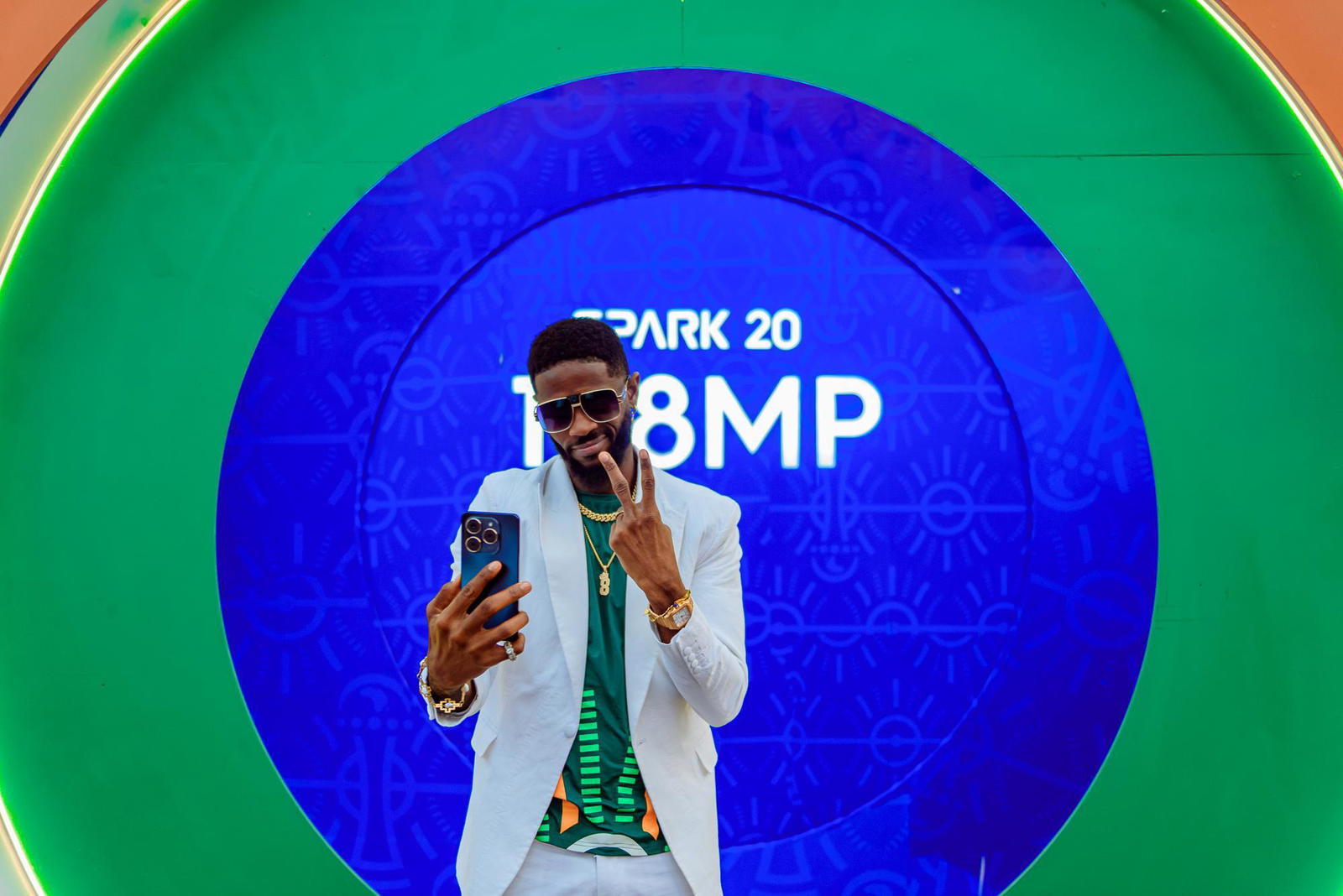 Celebrities Alert: Faces At The TECNO SPARK 20 AFCON Watch Party ...
