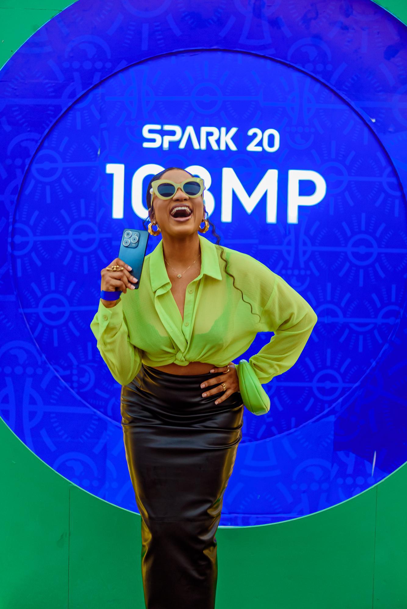 Celebrities Alert: Faces At The TECNO SPARK 20 AFCON Watch Party ...